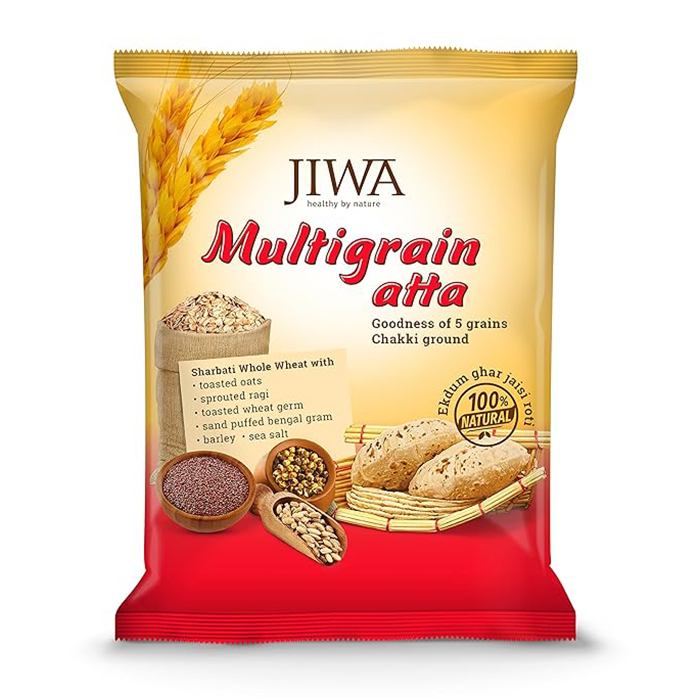 Jiwa Cold Pressed Multigrain Flour / Atta| Soft Fluffy Rotis – E-Shop