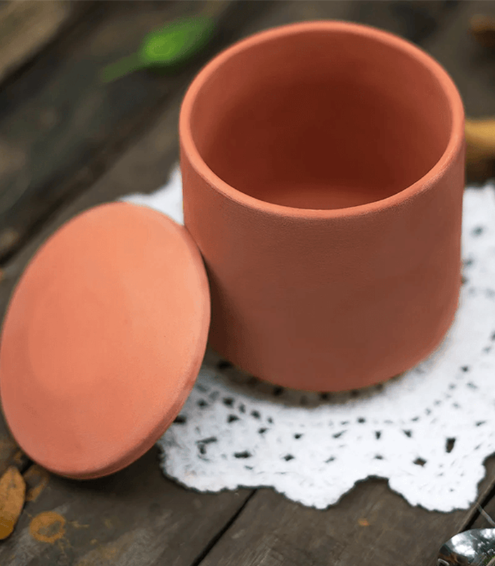 Click to expand Eco-Friendly Terracotta Curd Setter Dahi Handi With Lid ...