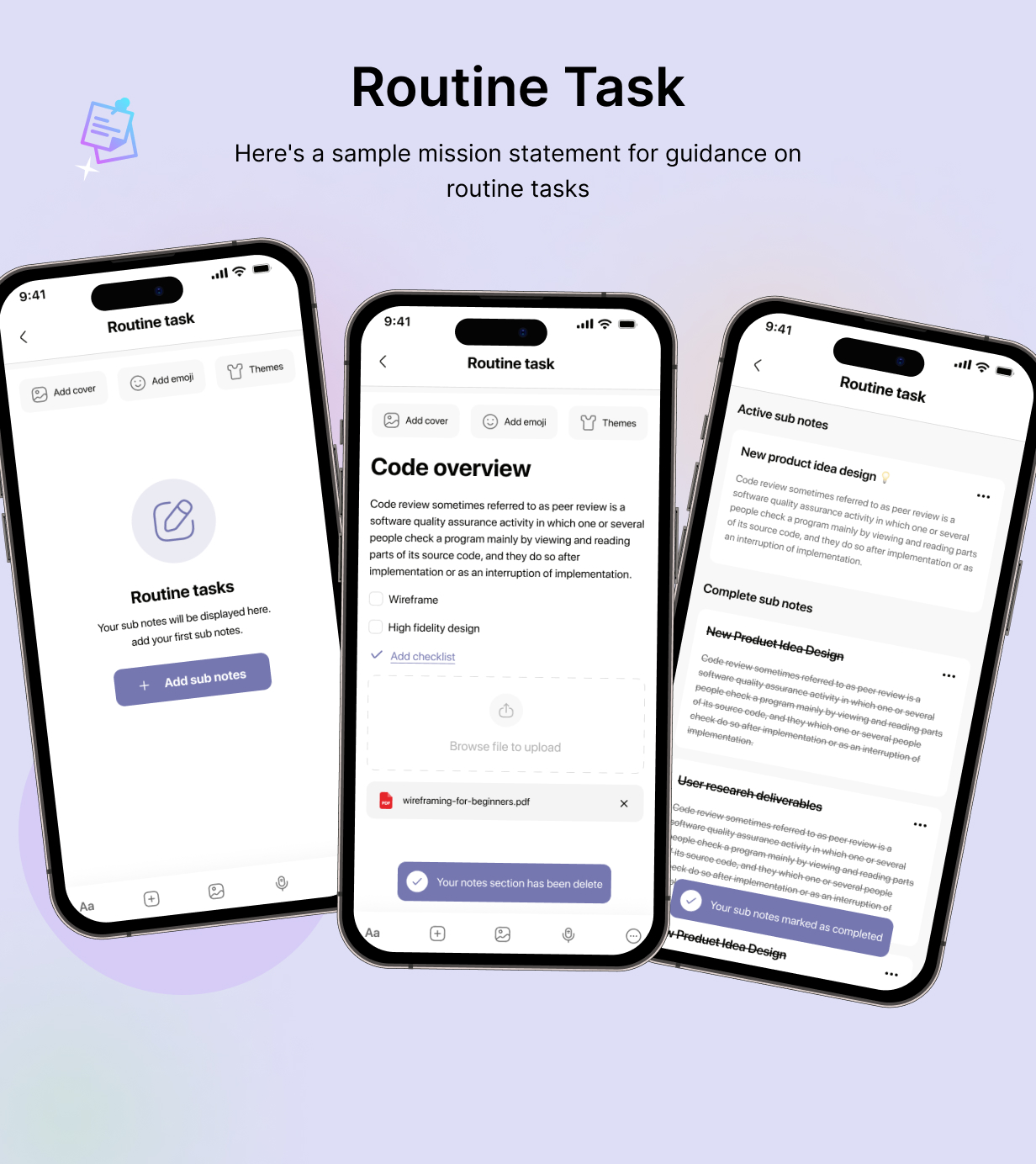 Noteease Template Note Taking App In Flutter Android Ios To Do List Schedule Planner App
